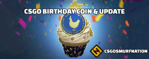 CS:GO 10th birthday Update. Birthday Coin, Stickers & maps