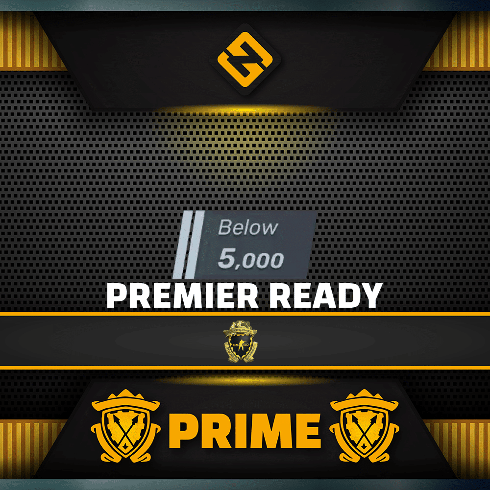 CS2 PREMIER 0-4999 Rating Prime Account with Loyalty Badge ...